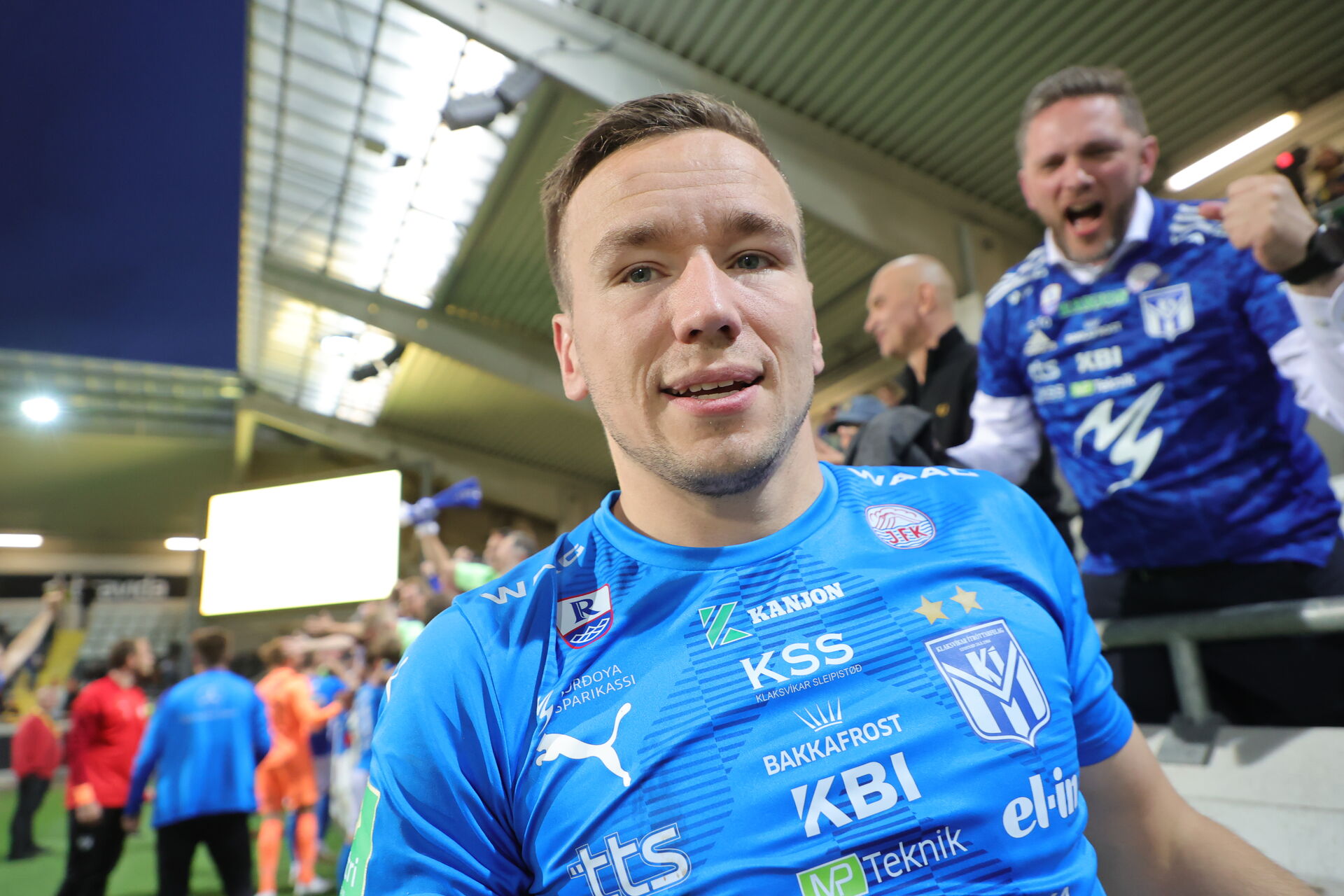 Árni Frederiksberg, KÍ, BK Hacken | Kringvarp Føroya