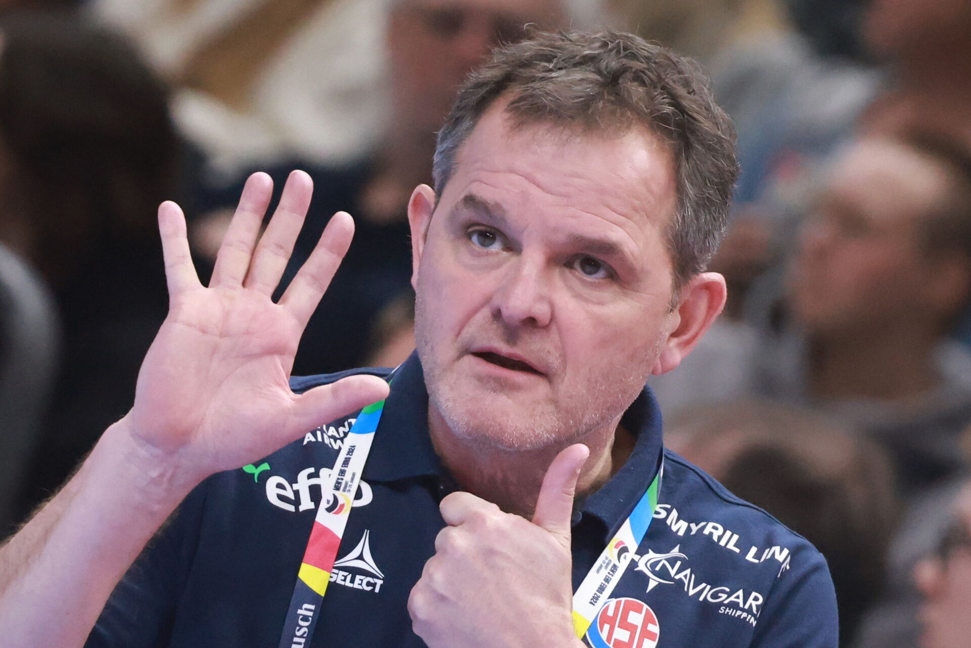 EM í hondbólti 2024, EM24, Føroyar, Slovenia, Peter Bredsdorff-Larsen | Kringvarp Føroya