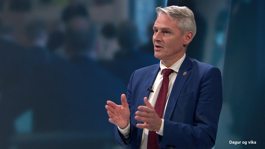 Sí video: Høgni Hoydal legði frá sær beinleiðis í Degi og Viku ...