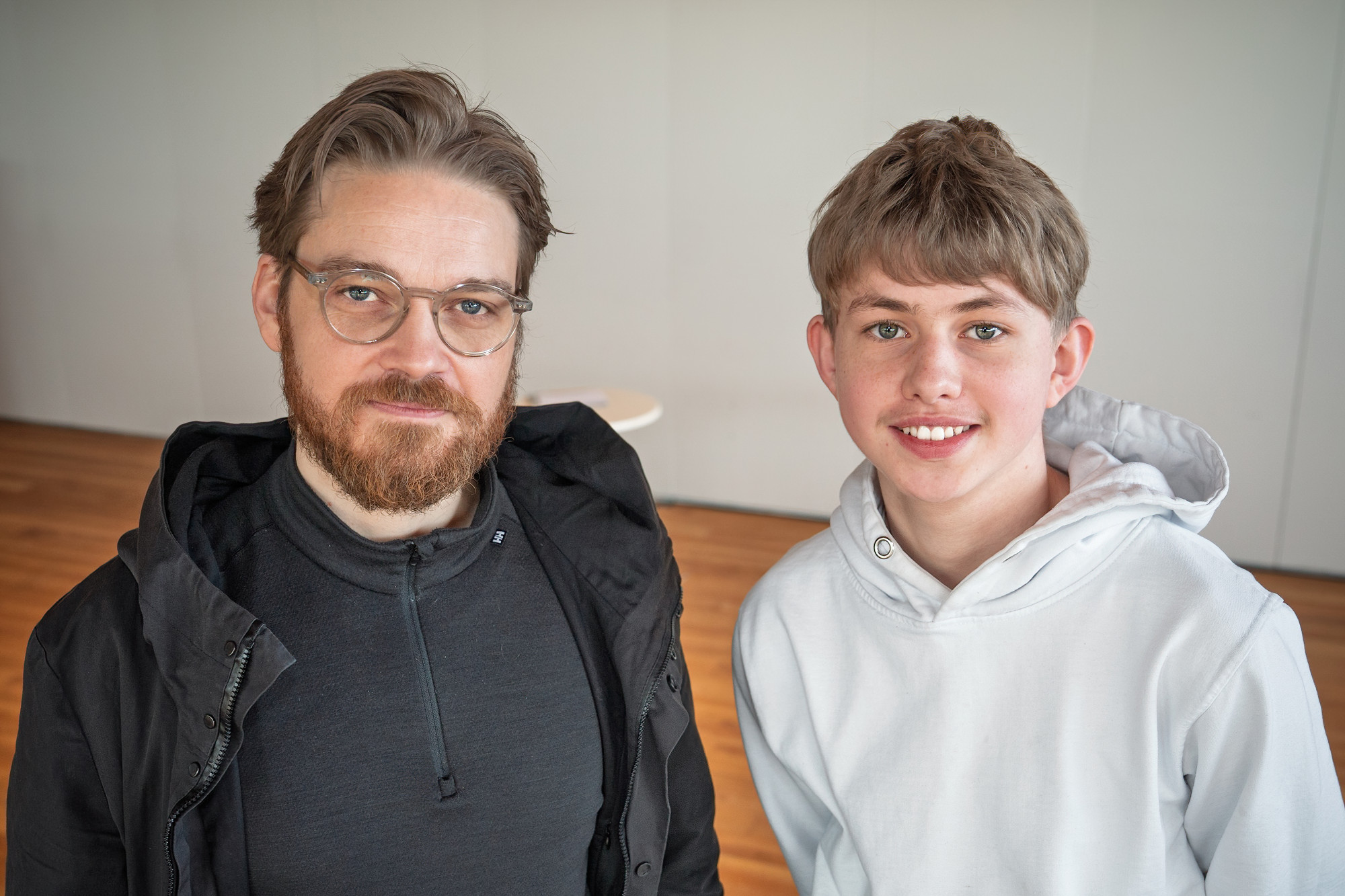 Starvsnæmingurin og lærumeistarin hava saman gjørt ársins FMA-jinglu ...