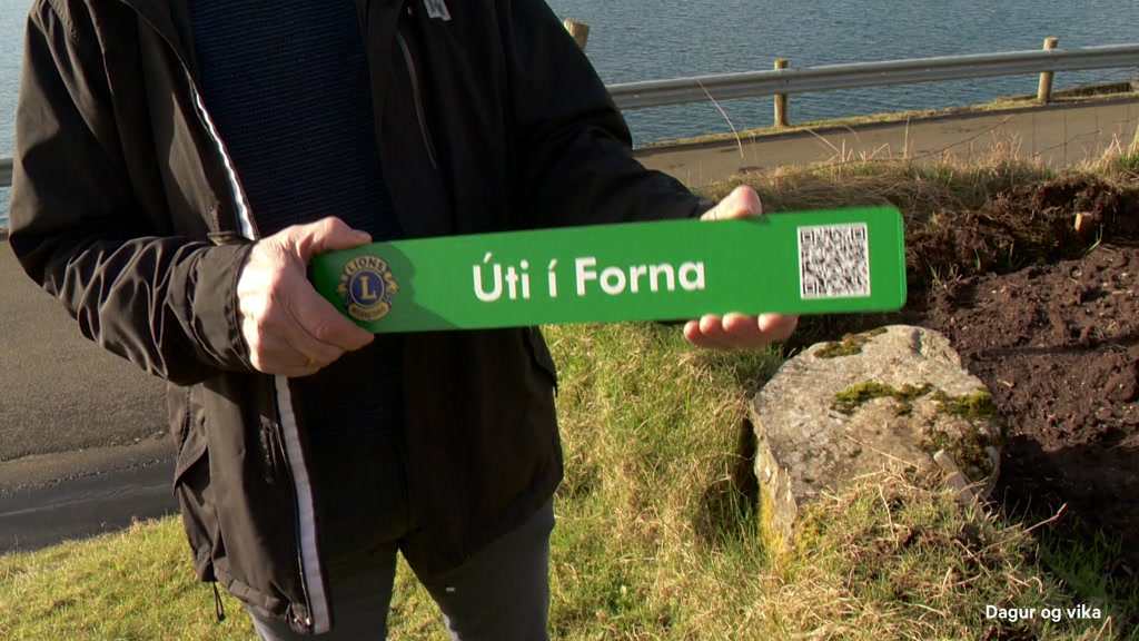 Søgulig skeltir á Toftum | Kringvarp Føroya