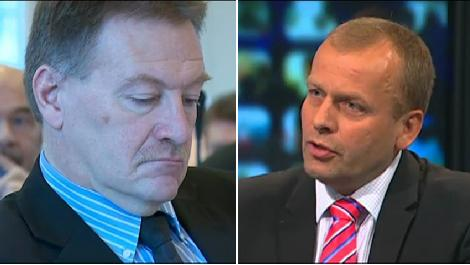 Kaj Leo og Jacob ráðføra seg um handilstiltøk | Kringvarp Føroya