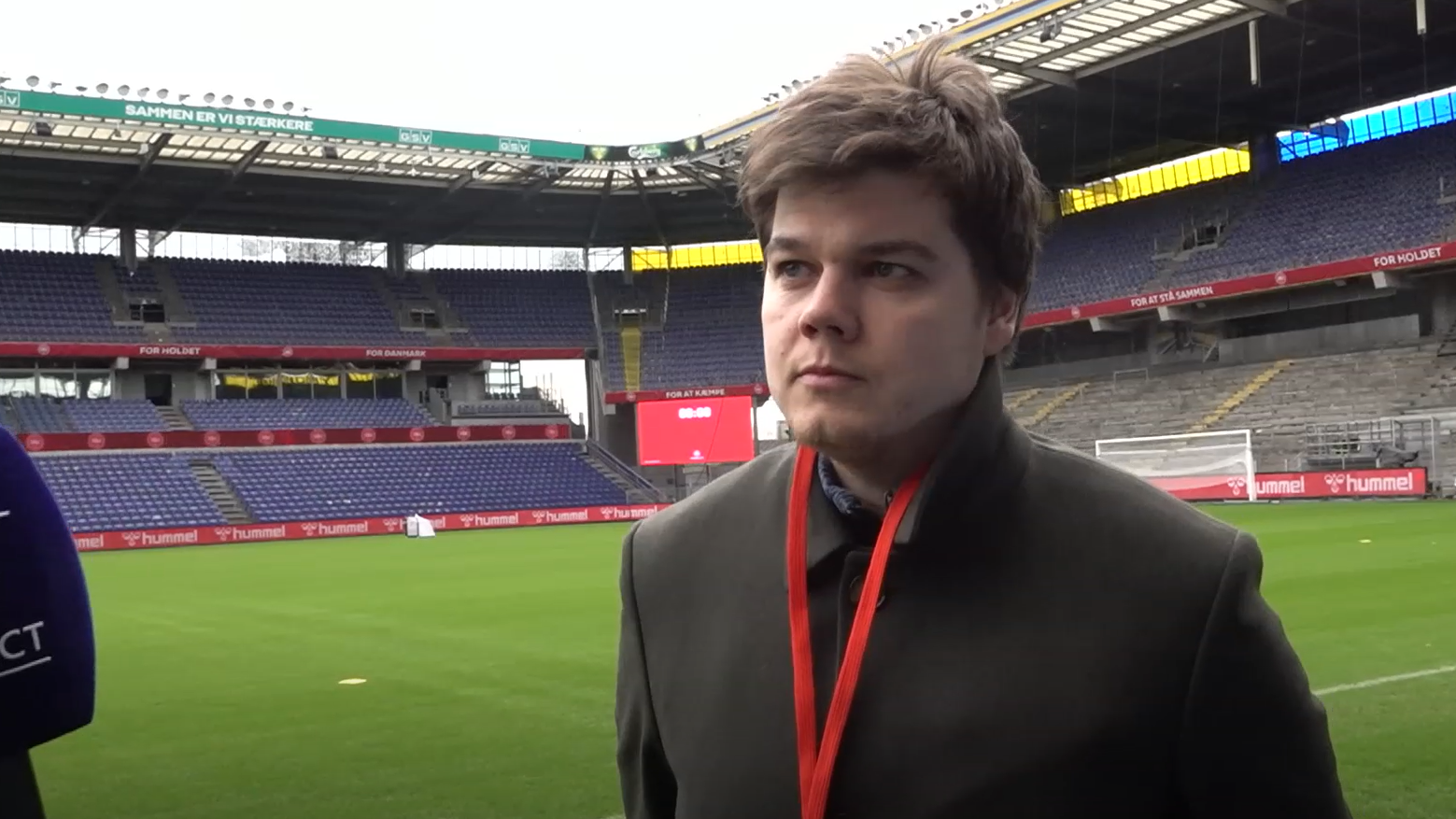 Tippar tepran danskan sigur og gleðist um 'føroyska hamaran ...