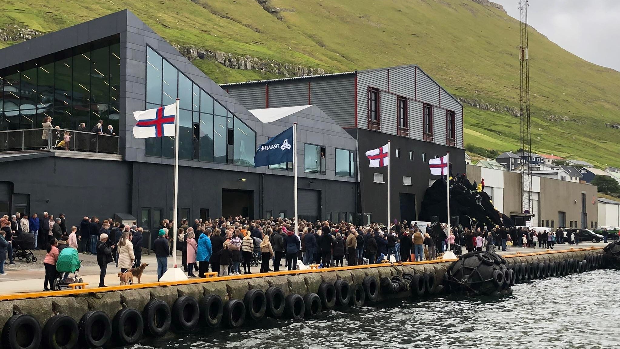 Fyrsti nýbygningur í 45 ár | Kringvarp Føroya