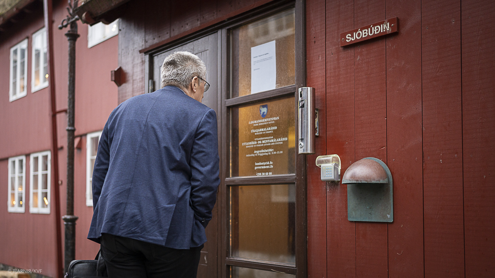 Christian Andreasen, Fólkaflokkurin, samgongukreppan | Kringvarp Føroya