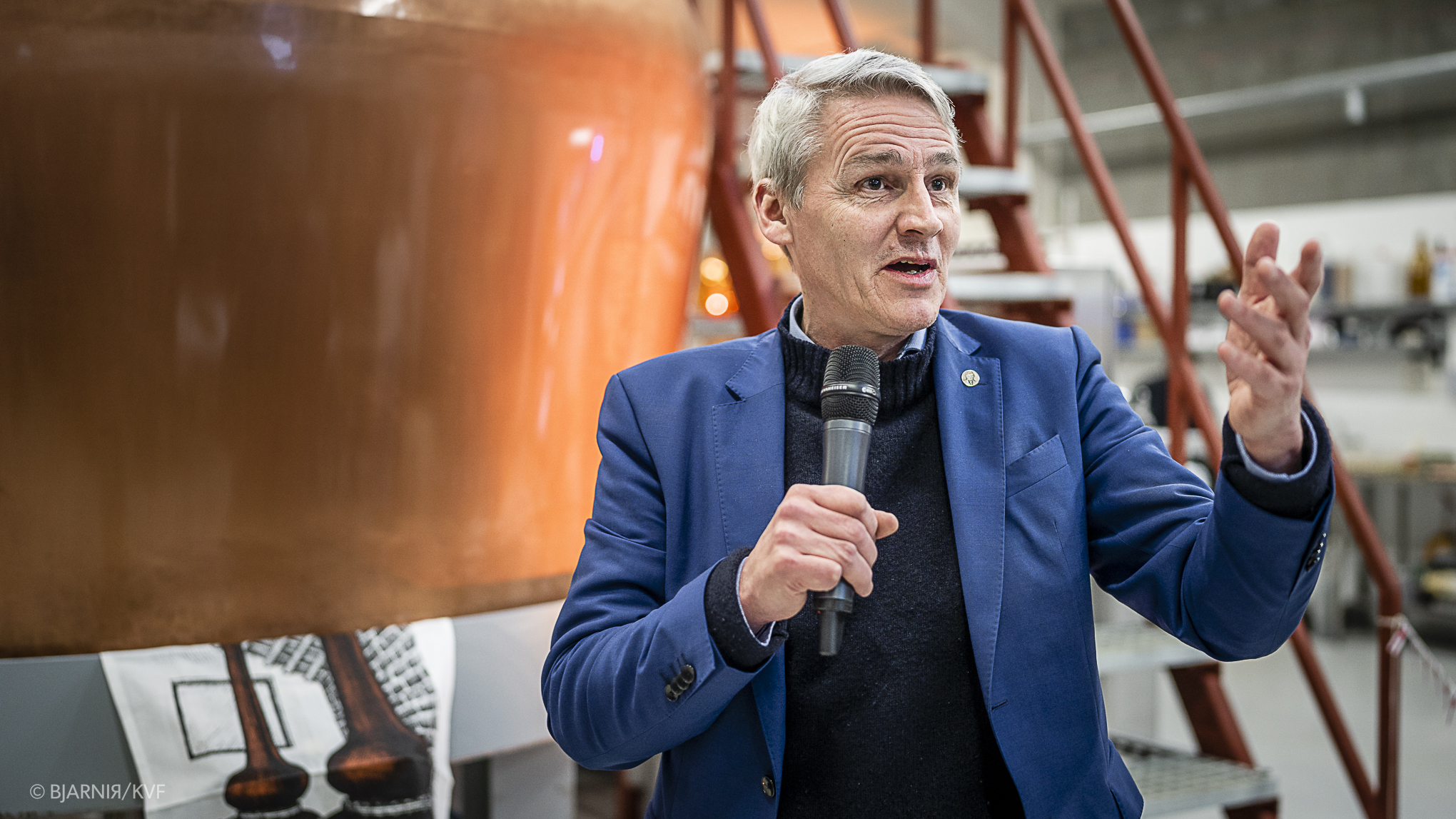Høgni Hoydal, landsstýrismaður í uttanríkis- og vinnumálum, 16:9 ...