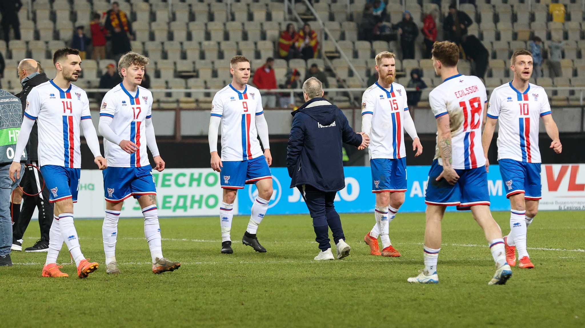 Samandráttur: Luftspørk spiltu spælið í Skopje | Kringvarp Føroya