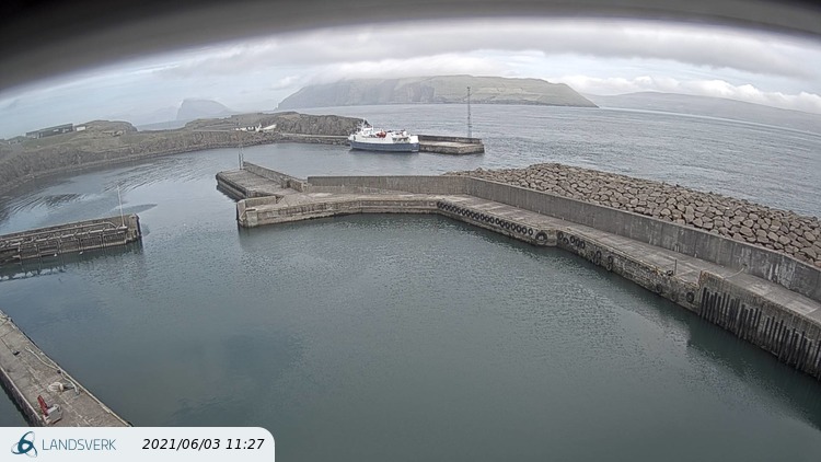 Hasfjord bar við land í Skopun | Kringvarp Føroya