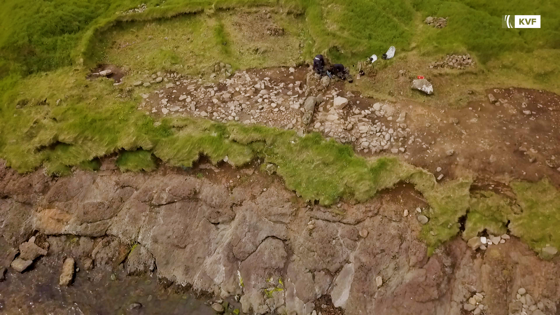 Video: Grava í eini víkingabúseting í Borðoyavík | Kringvarp Føroya