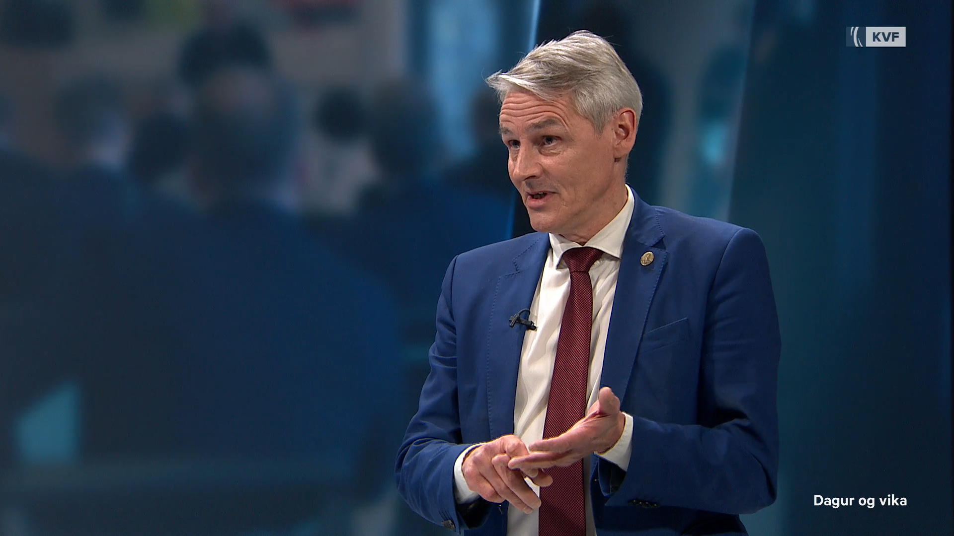 Høgni Hoydal leggur frá sær sum formaður í Tjóðveldi | Kringvarp Føroya