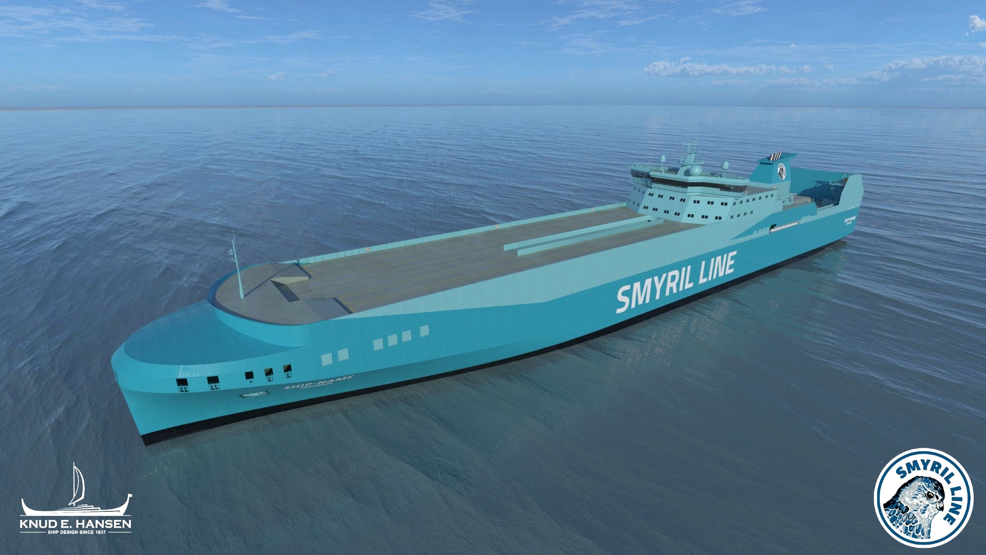 Smyril Line byggir tvey umhvørvisvinarlig farmaskip | Kringvarp Føroya