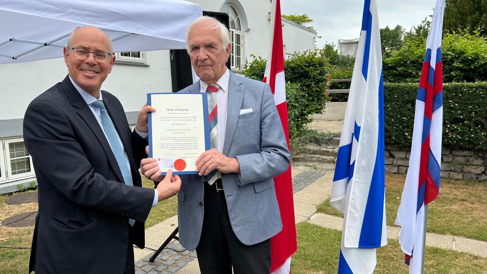 Svenning av Lofti ísraelskur heiðurskonsul | Kringvarp Føroya
