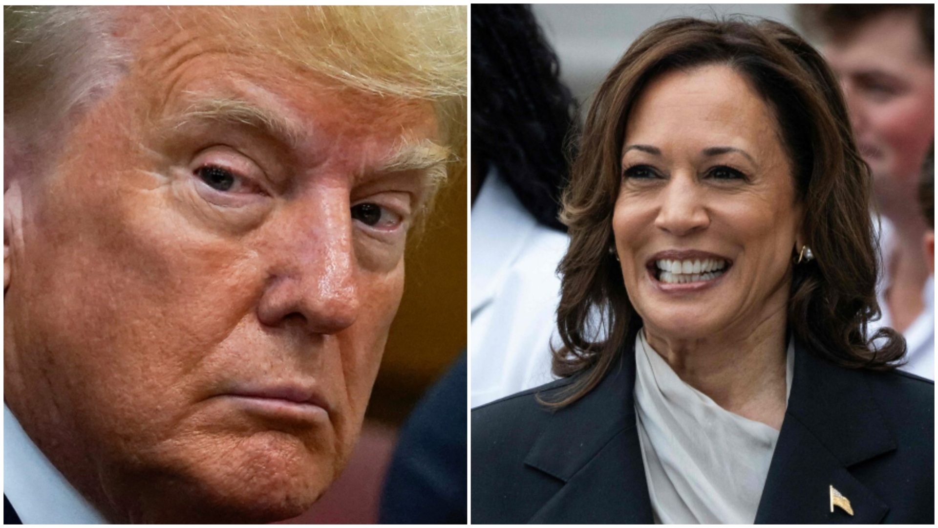 Veljarakanning: Stendur á jøvnum millum Trump og Harris | Kringvarp Føroya