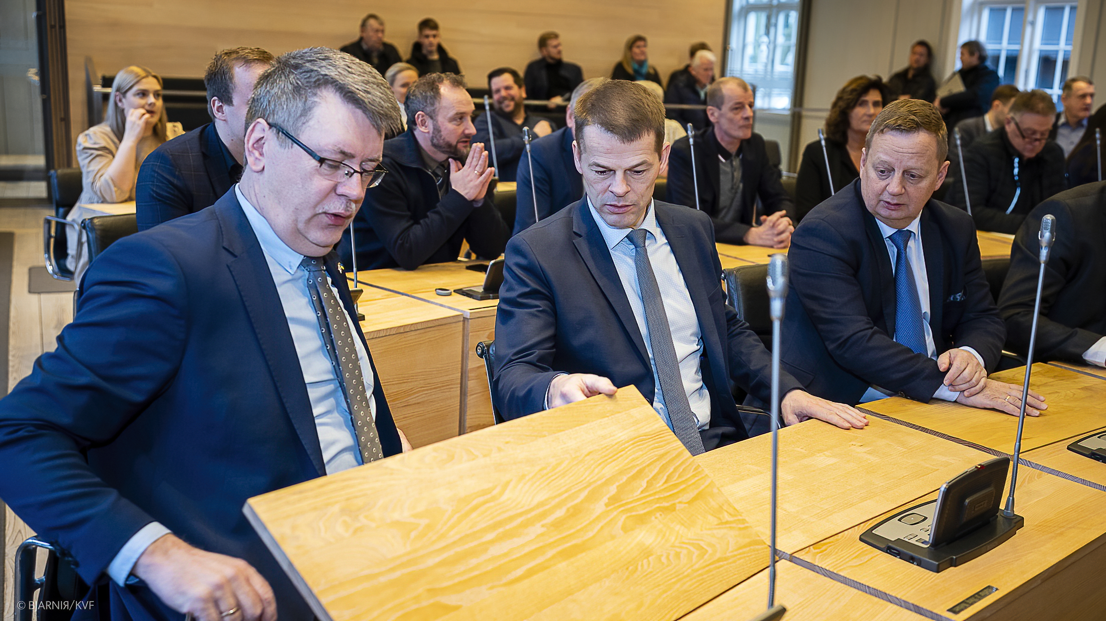 Løgtingið 2023, Bárður Steig Nielsen, Helgi Abrahamsen, Magnus ...