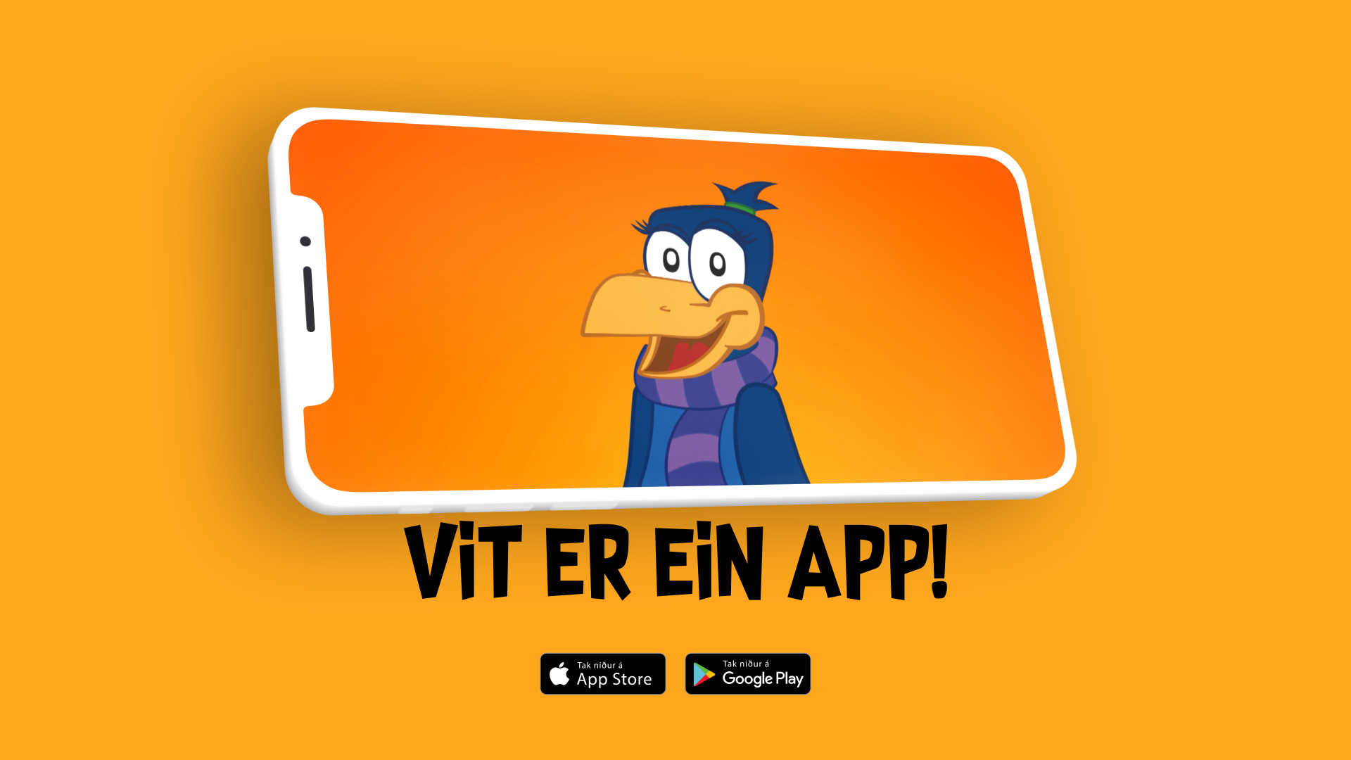 VIT: Kringvarpsappin til børnini | Kringvarp Føroya